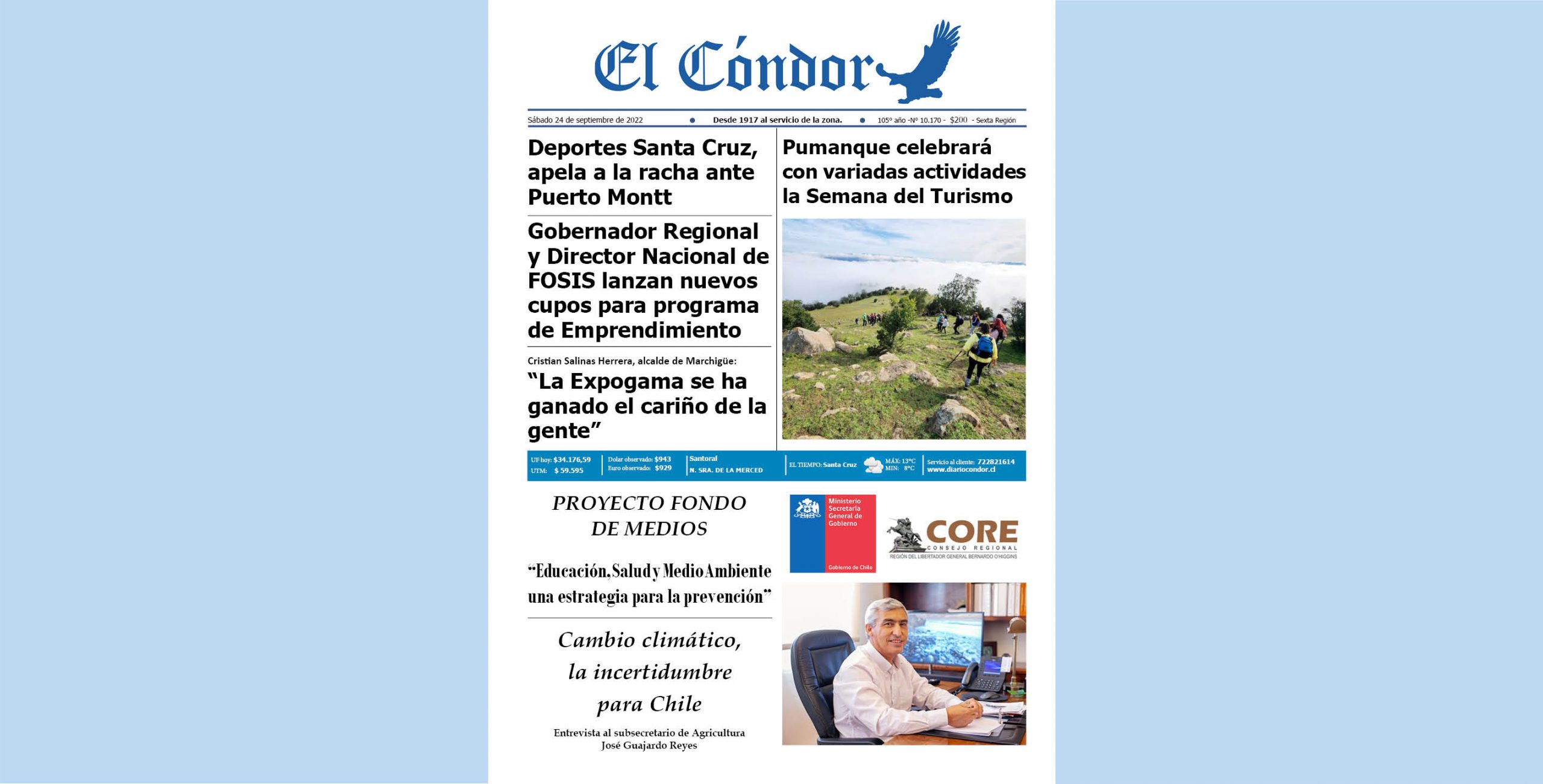 Edición digital sábado - Diario El Condor